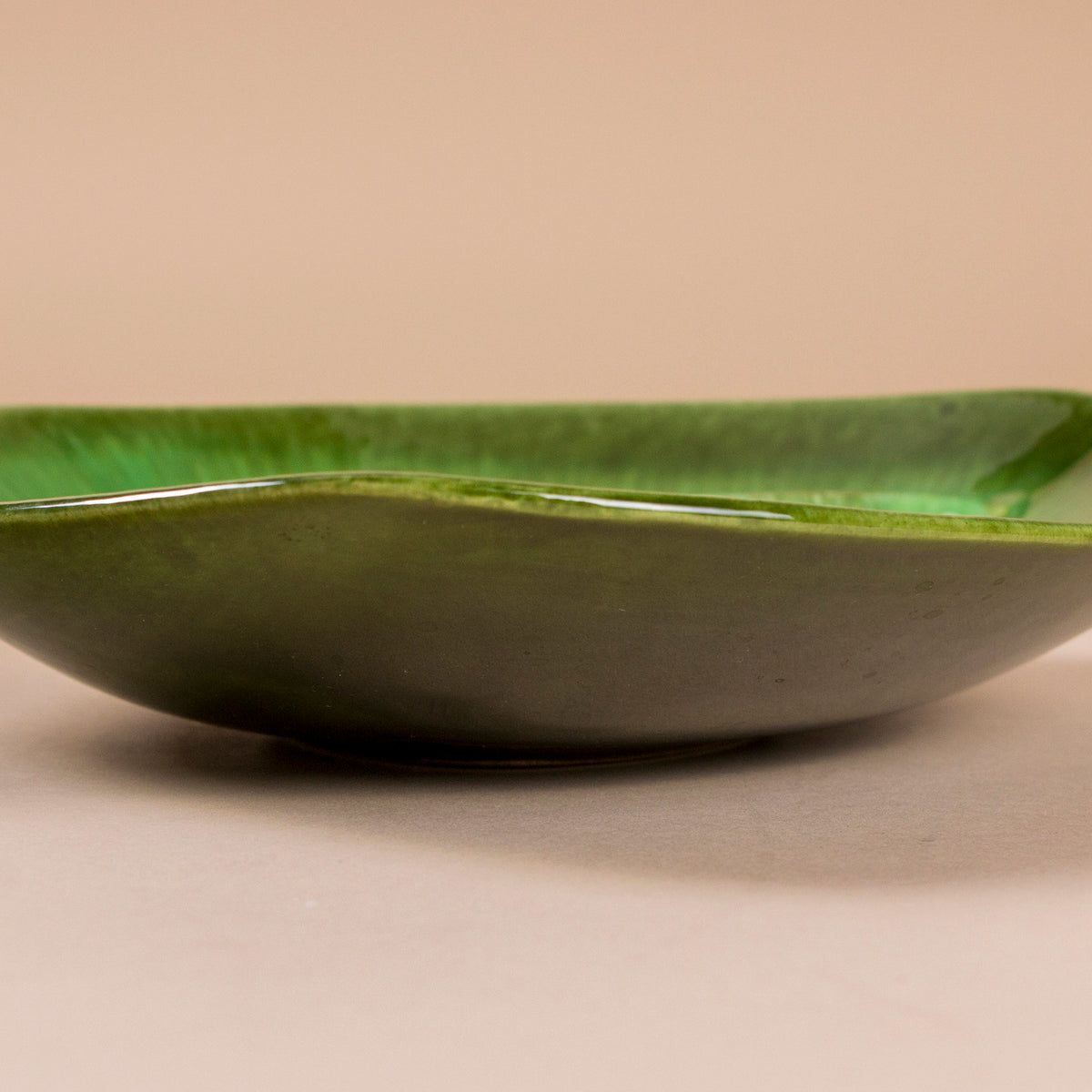 DeForest of California Emerald Glazed Ashtray – Pass the Past Coffee