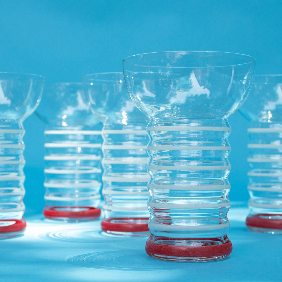 Mid-Century Dunbar Aramis Glass & Pitcher Set – Pass the Past Coffee